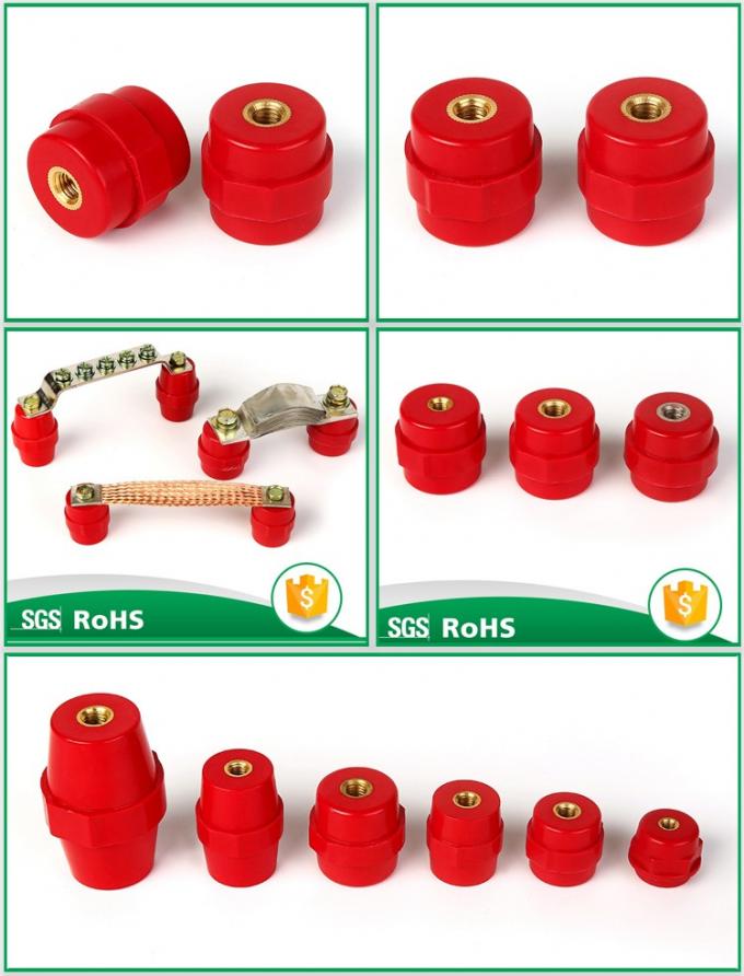 SM30 M8 brass insert low voltage busbar insulator standoff insulator