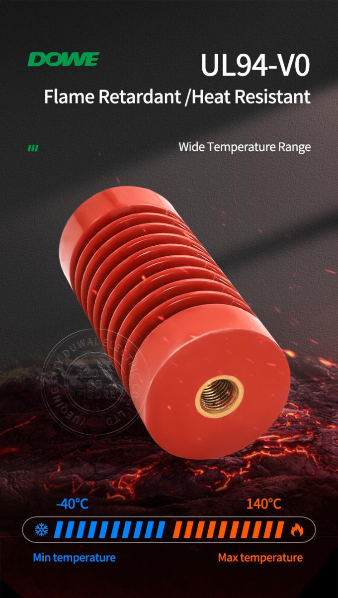 Mid High Voltage Busbar Transformer Insulator 40X50 DMC Epoxy Resin ...